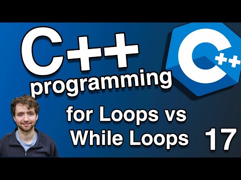 for Loops vs While Loops - C++ Tutorial 17 | LaptrinhX