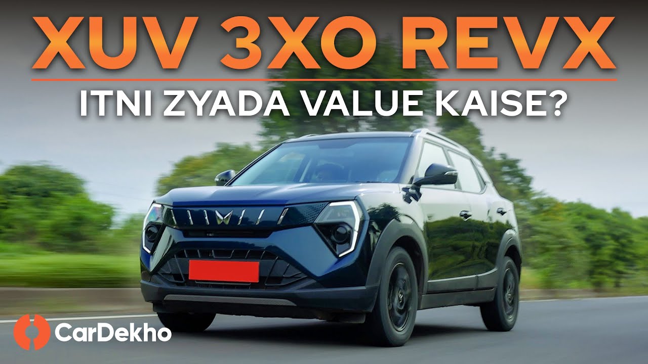 Mahindra XUV 3XO REVX: Kam Price Pe Zyada Features And Value! Video - 6271