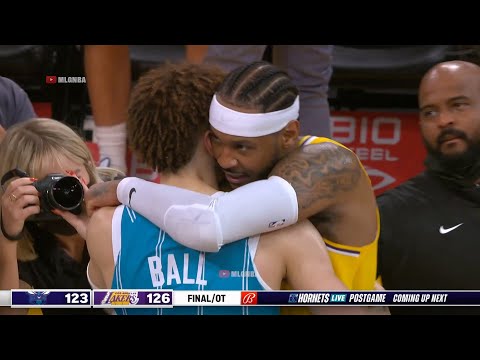 Melo gives his best respect to Melo after wildest game 🙌