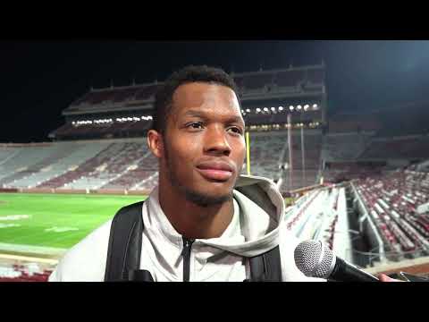 OU Football: Javonnie Gibson Interview | November 24, 2025 - BVM Sports