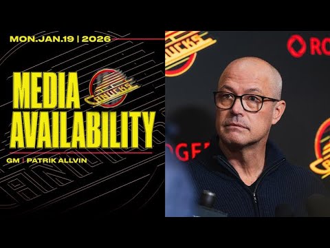 Patrik Allvin Media Availability following Kiefer Sherwood trade to San ...