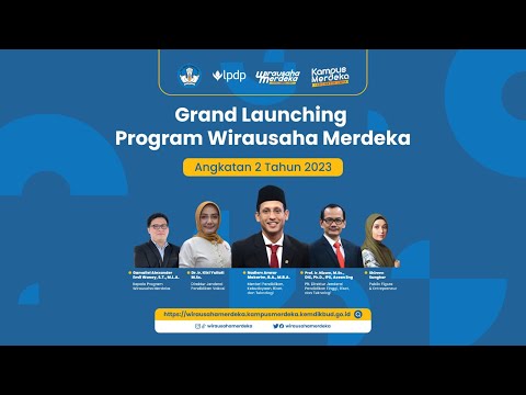 Grand Launching Program Wirausaha Merdeka - SMA Negeri 3 Magetan