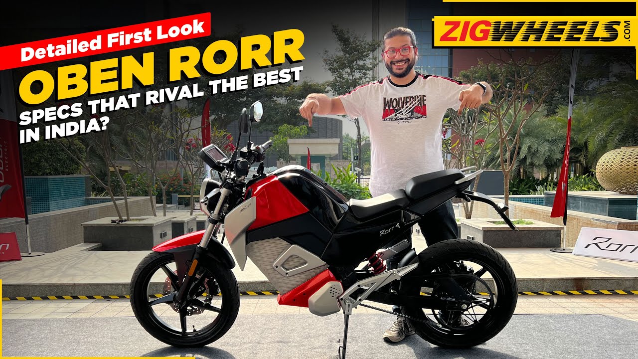 Oben Rorr Electric Motorcycle Detailed First Look | Design Motor ...