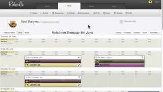Rotaville Screencasts - Staff Scheduling and Online Rotas