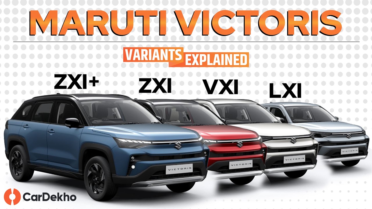 Maruti Victoris Variants Explained: Which One Is Actually Victorious ...