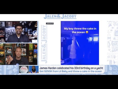 Did James Harden REALLY chuck his birthday cake into the ocean ...