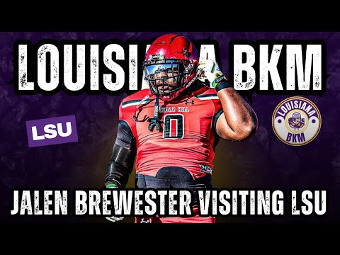 LSU FOOTBALL: 1 Player In America Jalen Brewster Visiting LSU This ...
