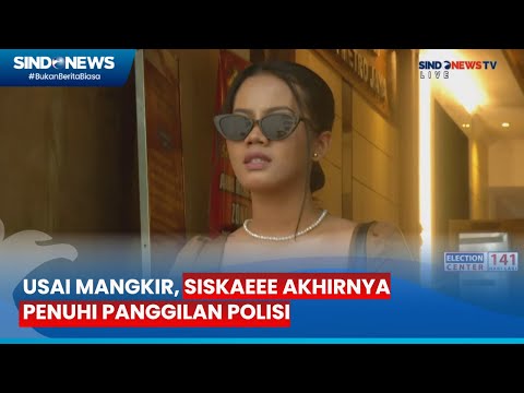 FT: Pemeriksaan Saksi Film Porno, Siskaeee Penuhi Panggilan Polisi