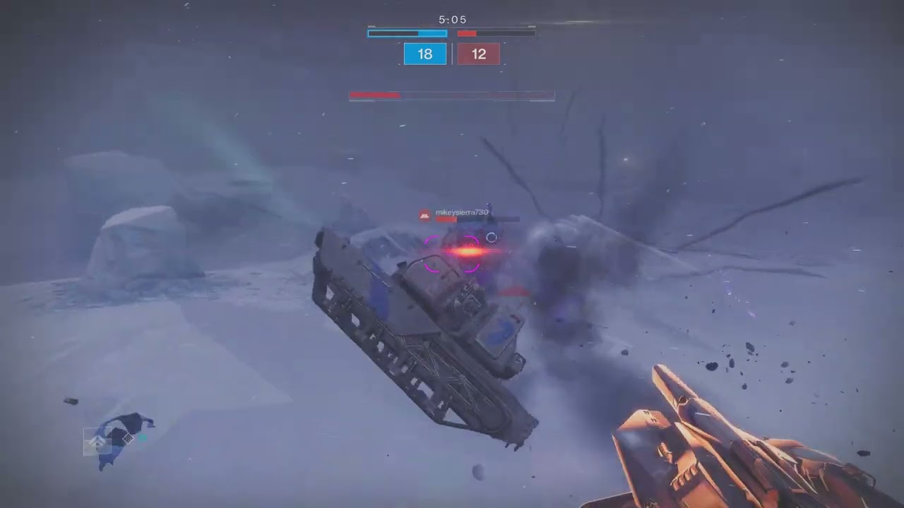 "Ever seen a tank hit a 720 no scope? #Destiny2MOTW" enviado por DVS ...