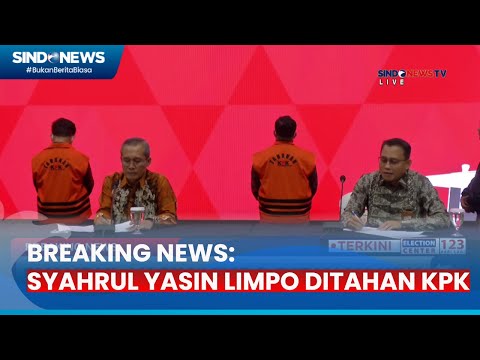 FT: BREAKING NEWS - Syahrul Yasin LImpo Ditahan KPK
